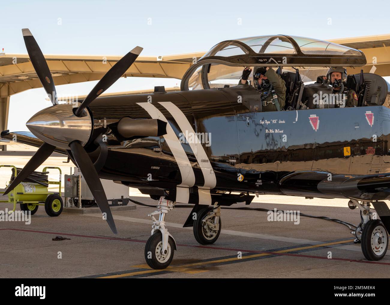 U.S. Air Force Col. Craig Prather, 47th Flying Training Wing commander ...