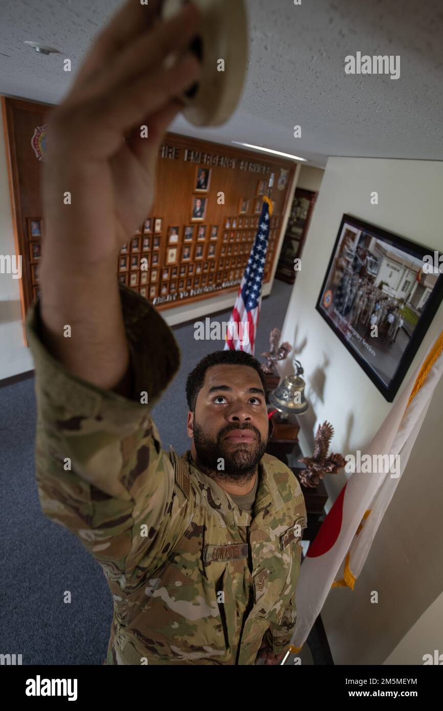 U.S. Air Force Staff Sgt. Gabriel Edwards, 18th Civil Engineer Squadron ...