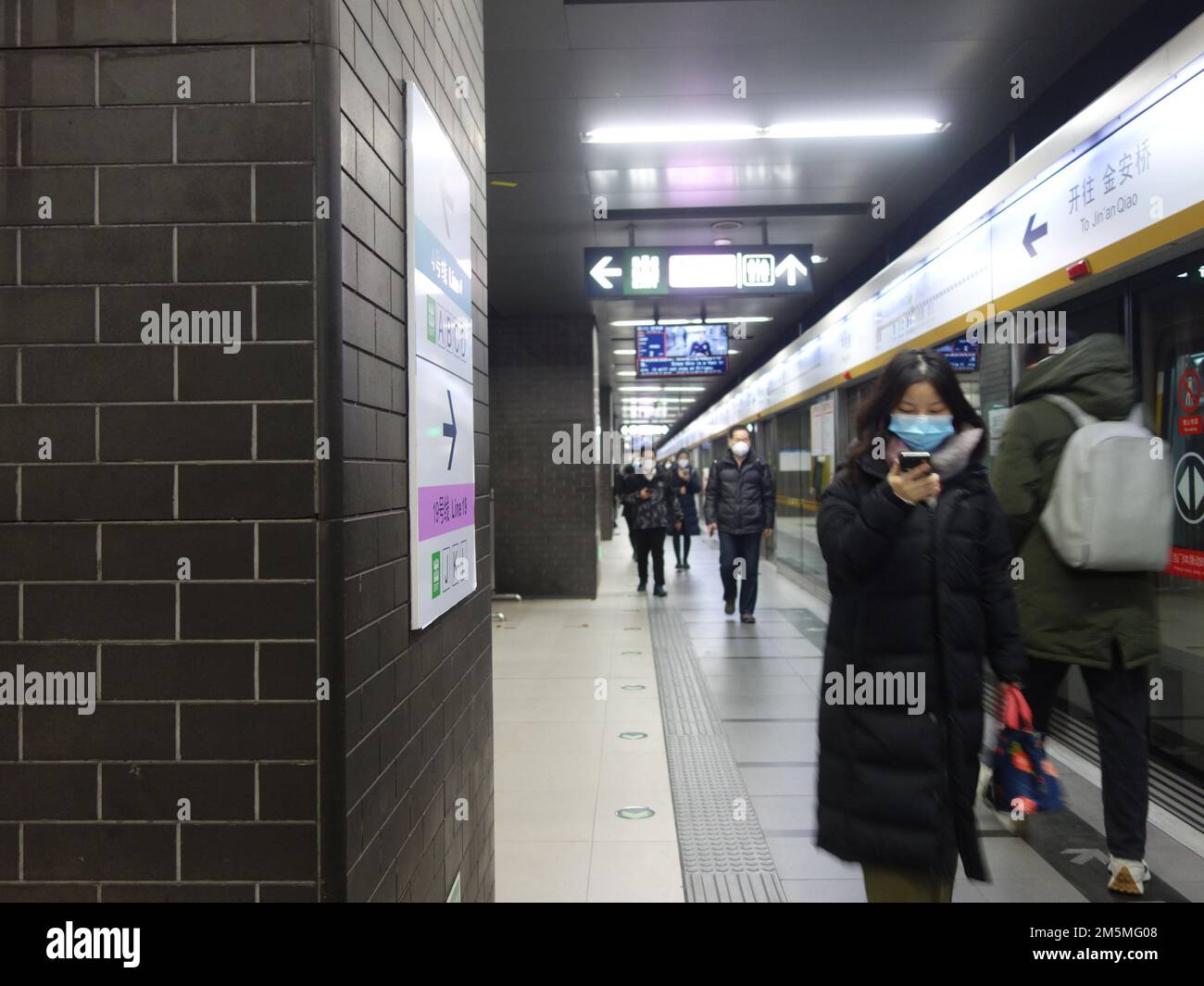 The number of subway passengers increases significantly in Beijing ...