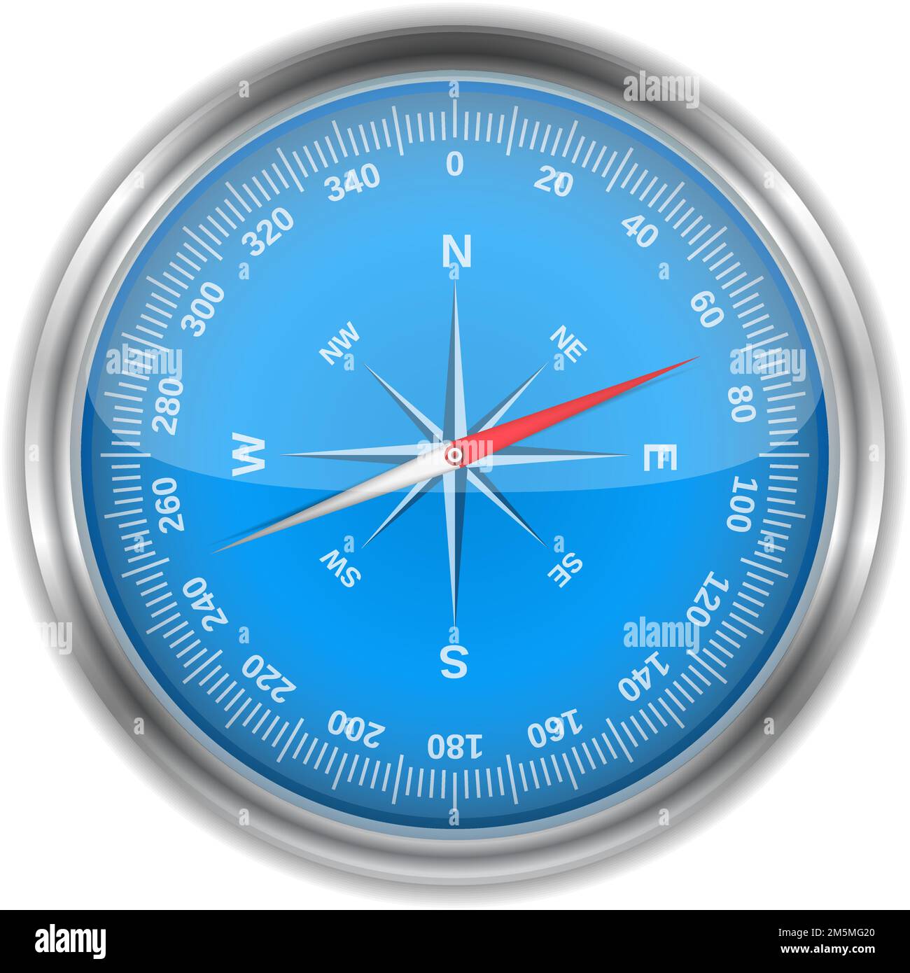 Blue Compass Vector Eps10 Illustration Stock Vector Image And Art Alamy