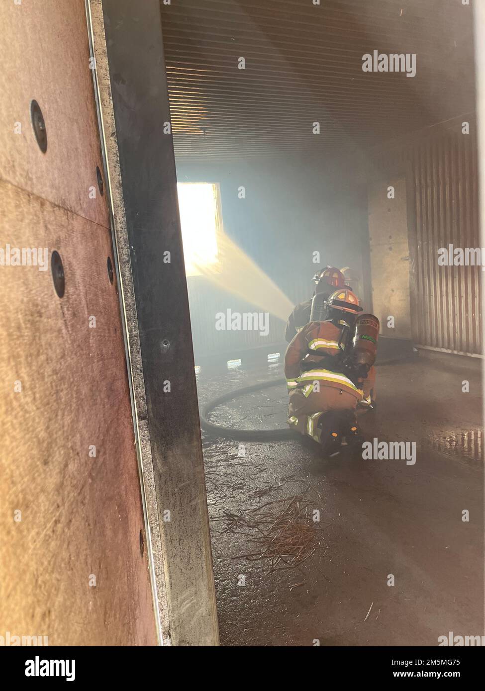 Firefighers from from Nebraska Air National Guard focused on home ...