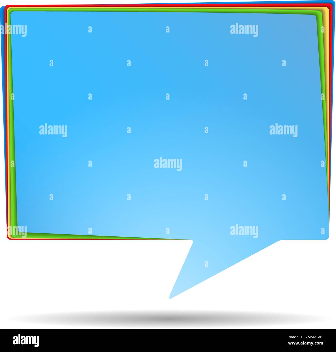 Abstract Speech Bubble Banner, vector eps10 illustration Stock Vector ...
