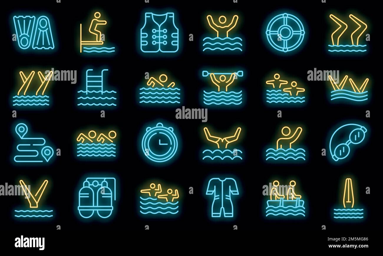Synchronized swimming icon. Outline synchronized swimming vector icon ... Synchronized swimming icon. Outline synchronized swimming vector icon ...
