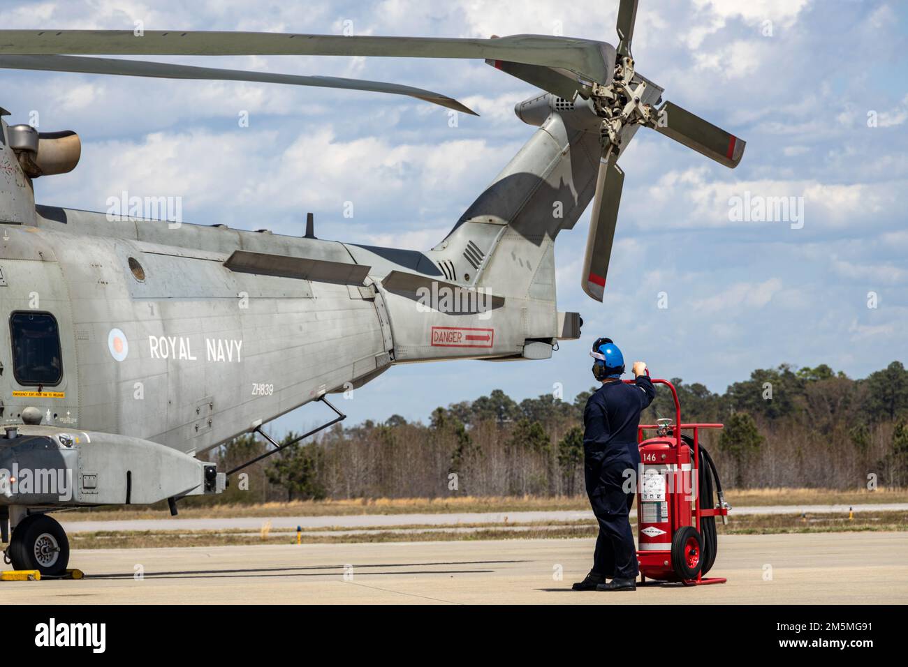 The Royal Navy "MOHAWK" Flight Crew, 814 Naval Air Squadron, currently ...