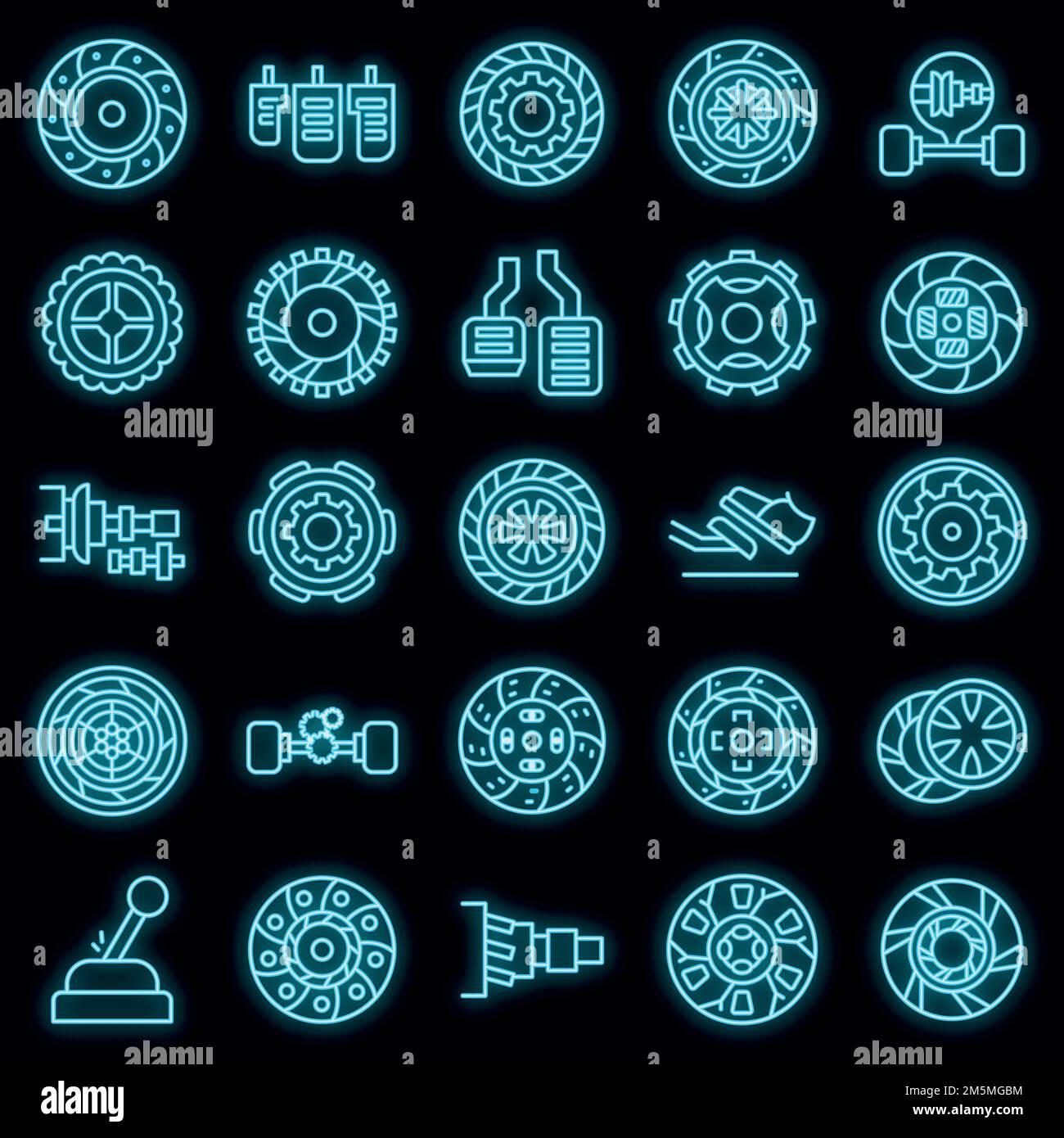 Clutch disc kit car Stock Vector Images - Alamy