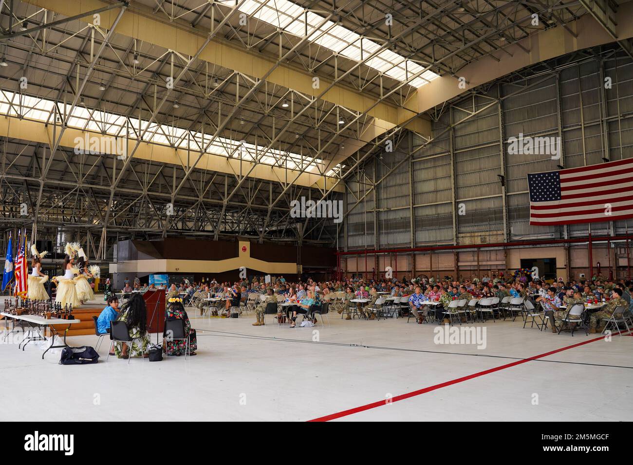 Polynesian dancers perform before the Maintenance Professional of the ...