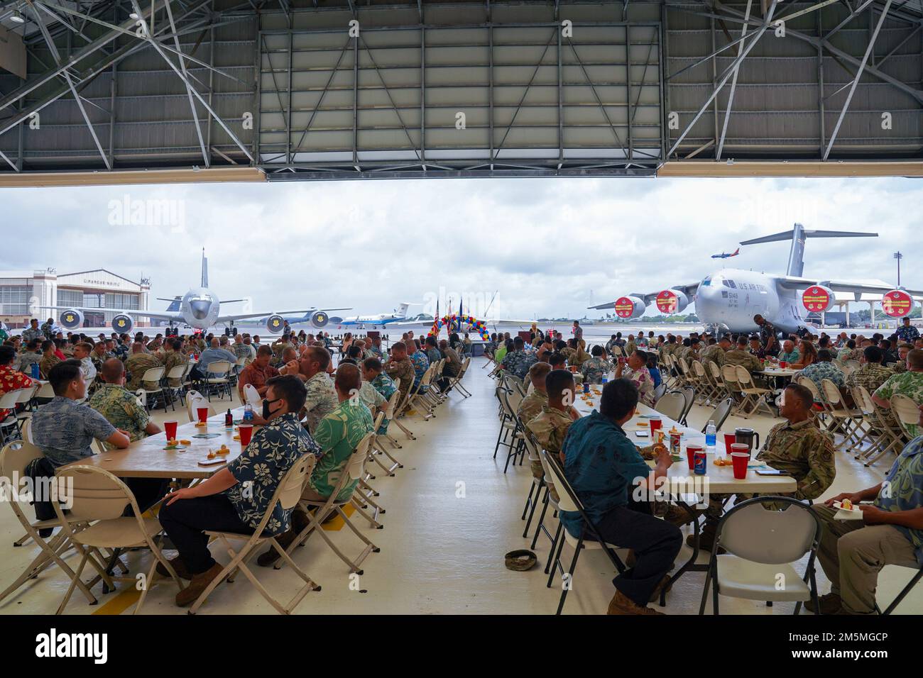 Airmen from the 15th Maintenance Group celebrate the Maintenance ...