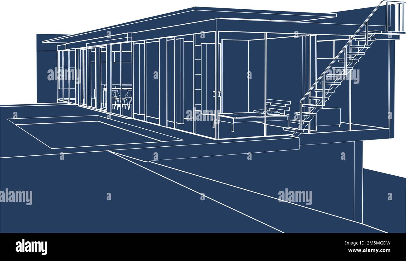 House Building Vector. Illustration On White Background. A vector ...