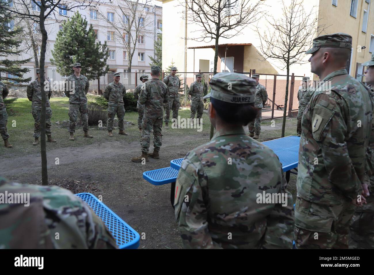 POZNAN, Poland - Col. Geoffrey A. Norman, deputy commanding officer of ...