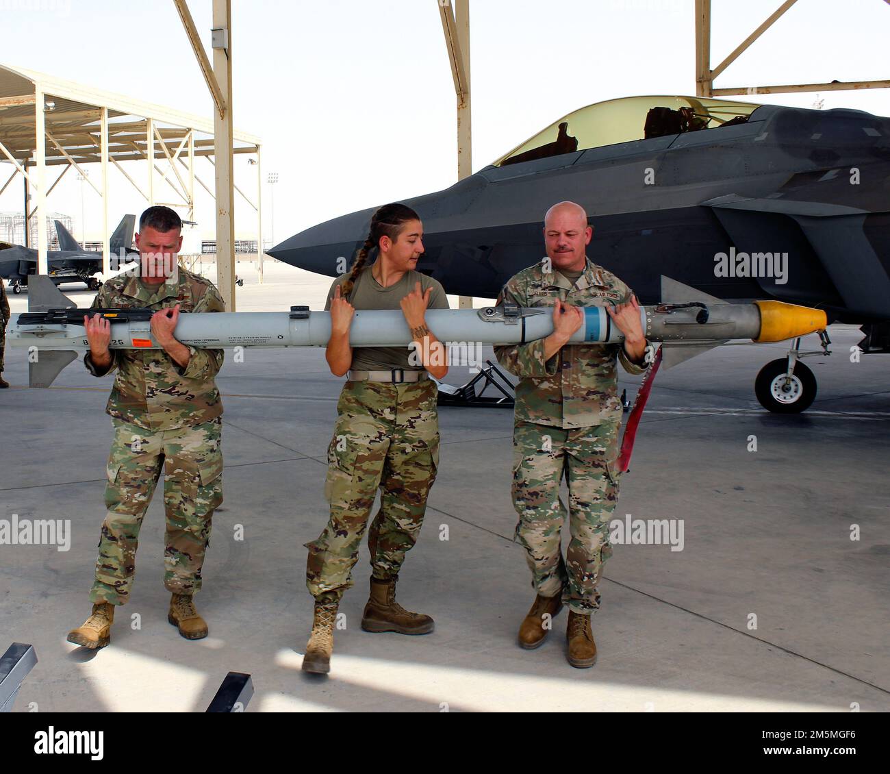 U.S. Air Chief Master Sgt. Jason Fitts, senior enlisted leader for the ...