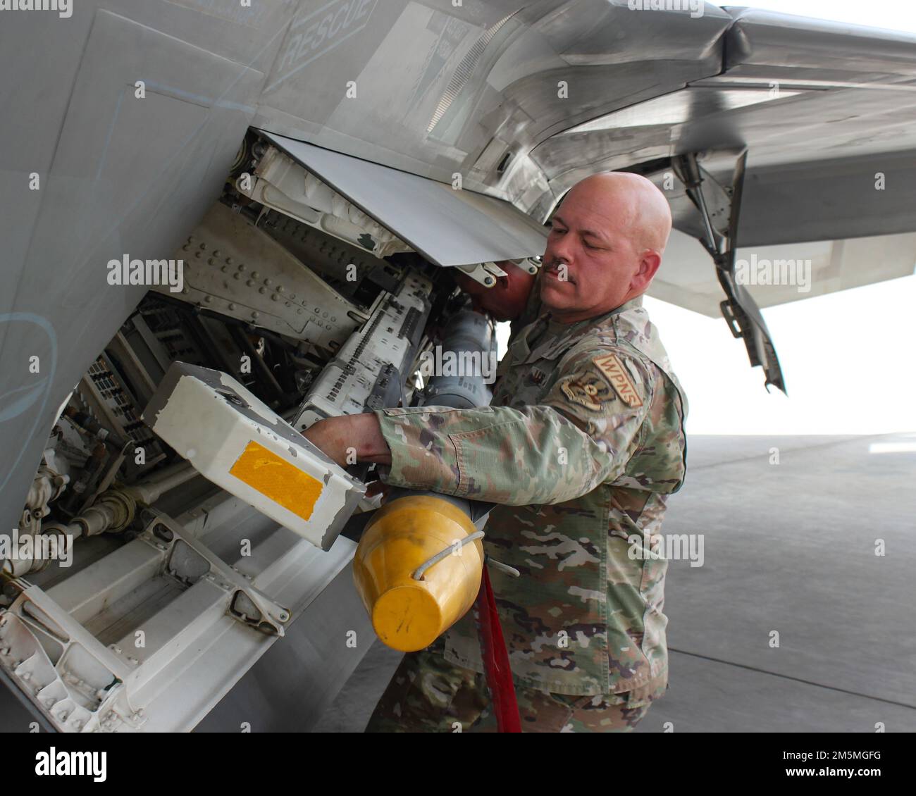 U.S. Air Chief Master Sgt. Jason Fitts, senior enlisted leader for the ...