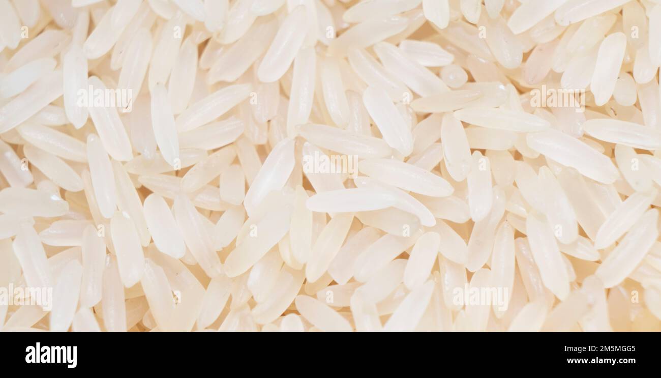 White rice texture background. Heap of white rice background. Macro ...
