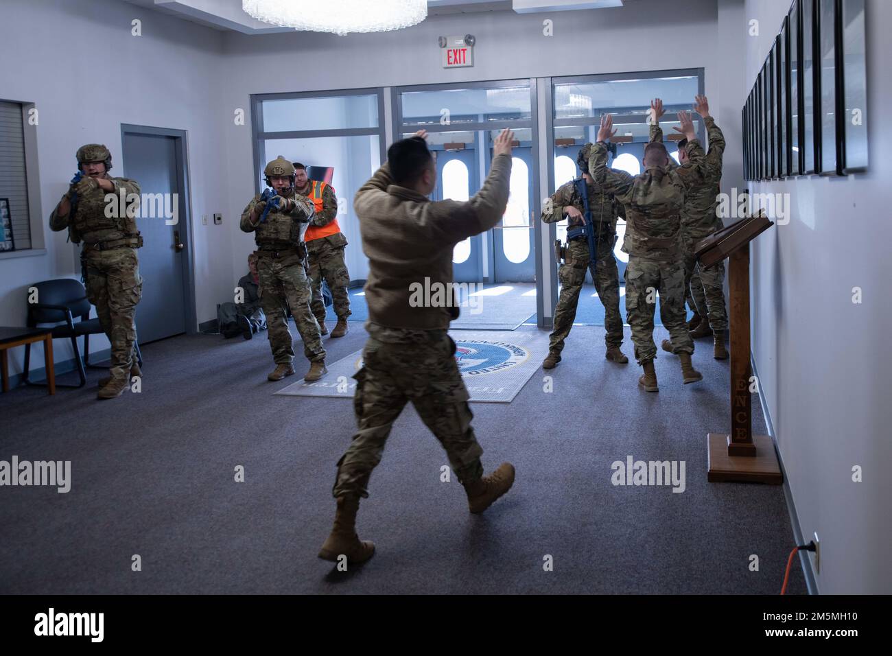 Security exercise scenario hi-res stock photography and images - Alamy