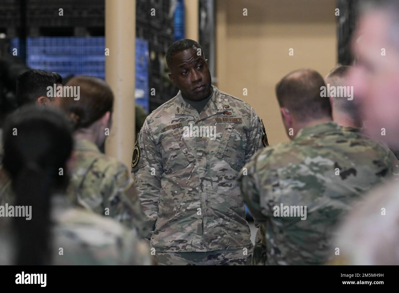 U.S. Air Force Maj. Gen. Stacey Hawkins, Air Combat Command director of ...
