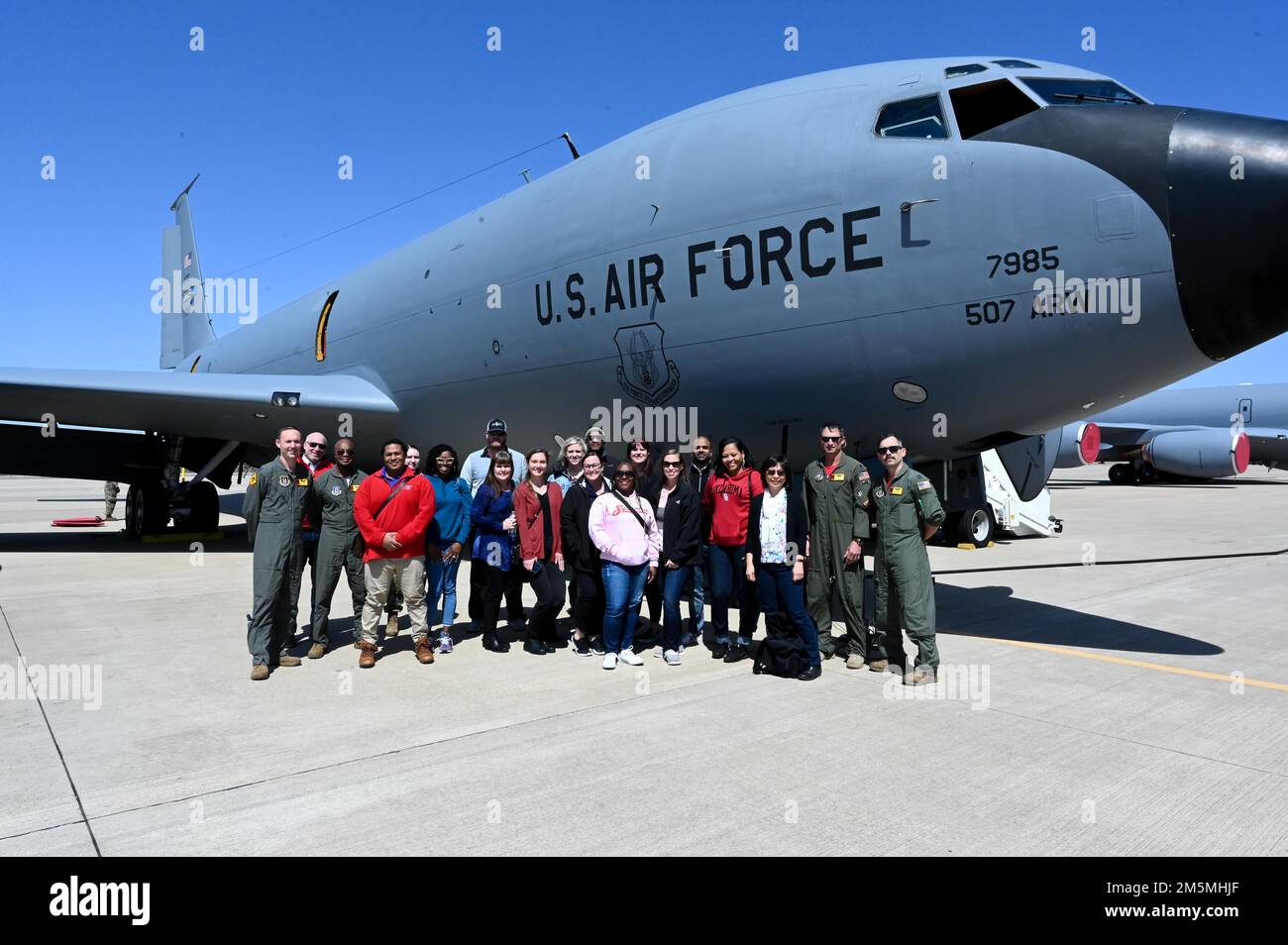 Sixteen members of the Air Force Sustainment Center at Tinker Air Force ...