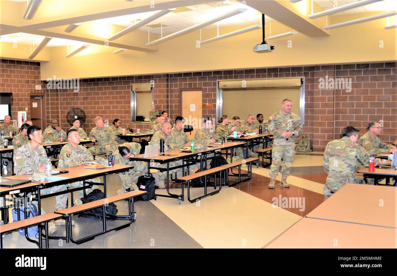 Col. Eric Rahman, 505th Theater Tactical Signal Brigade commander ...