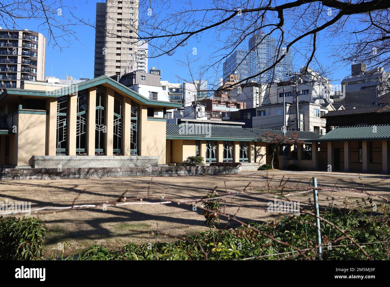 Ikebukuro, Toshima Ward, Tokyo, December 2022.Jiyu Gakuen Myonichikan ...