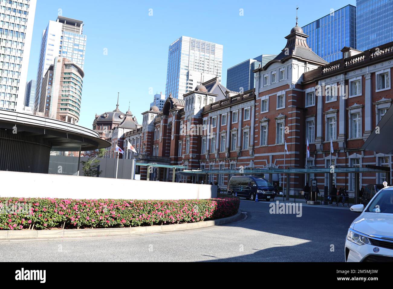 Chiyoda Ward, Tokyo, Japan, December 2022.Tokyo Station Marunouchi Exit ...