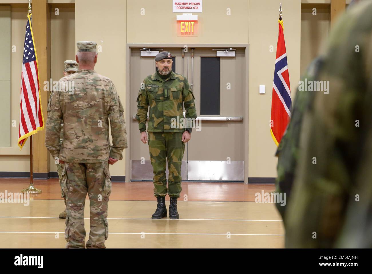 The United States-Norwegian Reciprocal Troop Exchange began with an ...