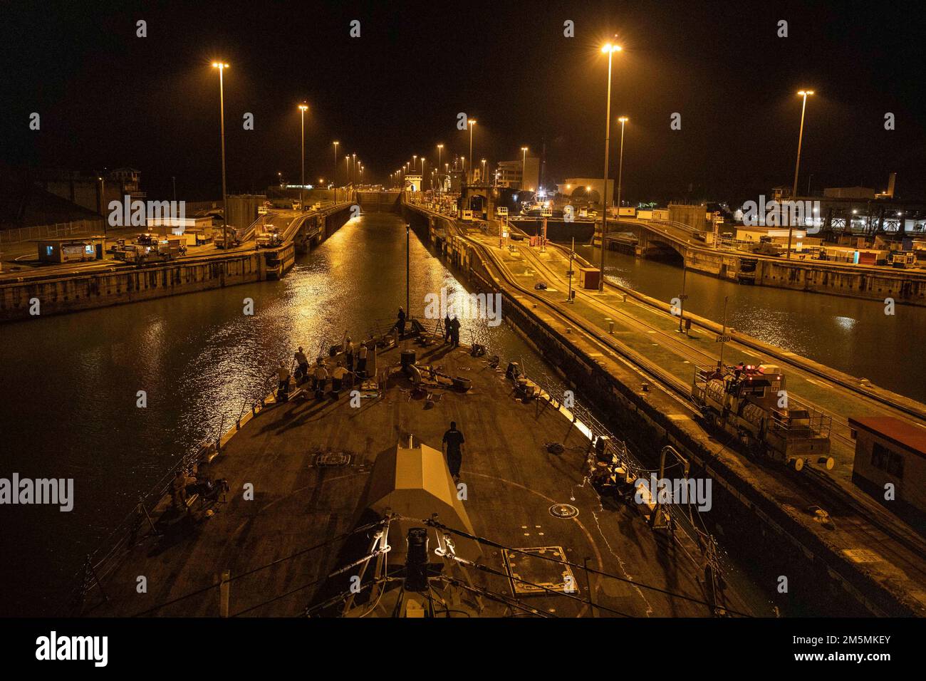 220326-N-HD110-1005 PANAMA CANAL - (March 26, 2022) -- The Freedom ...