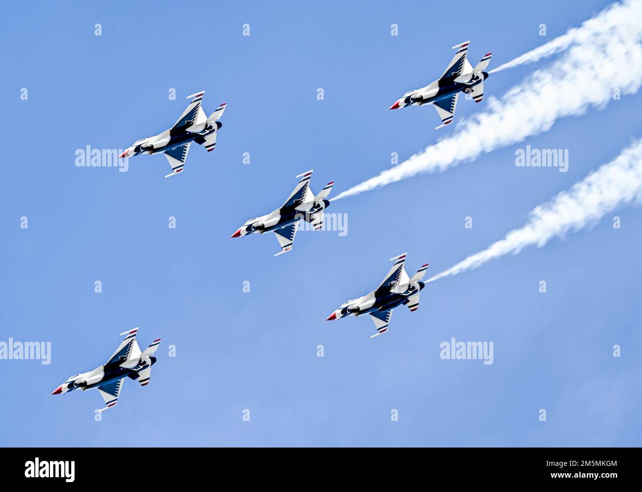 The U.S. Air Force Air Demonstration Squadron, the Thunderbirds ...
