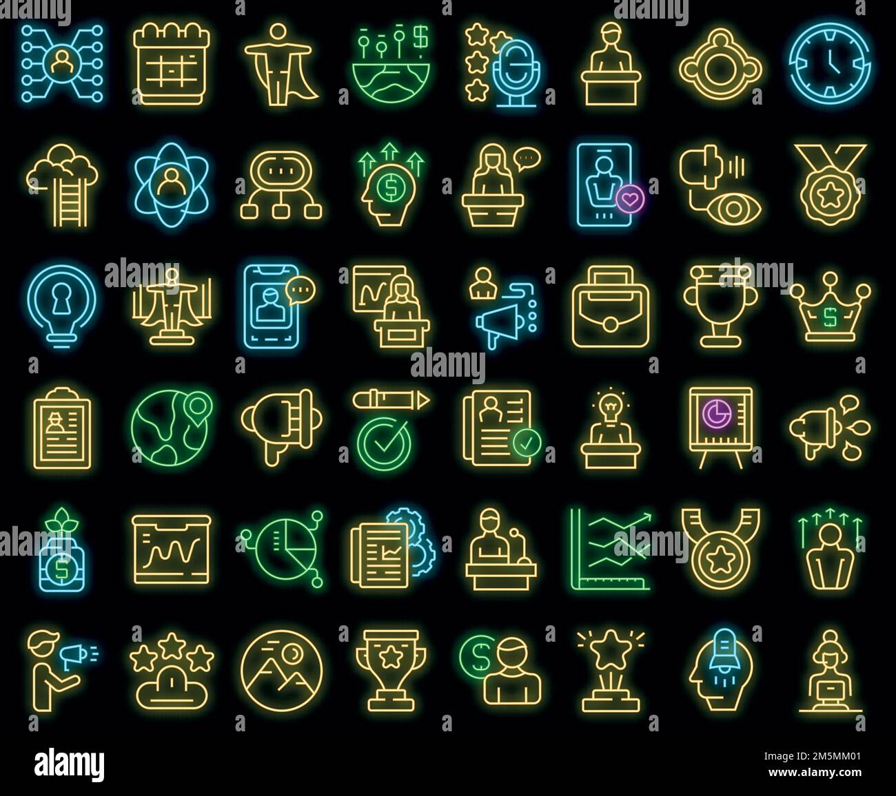 Motivational speaker icons set outline vector. Human discussion ...