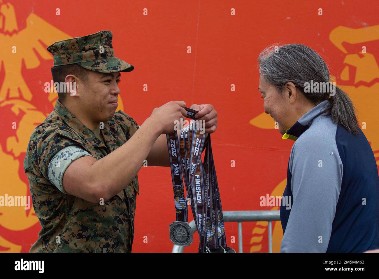 U.S. Marine Corps Staff Sgt. Bryan Reyes, accounting chief, Training ...