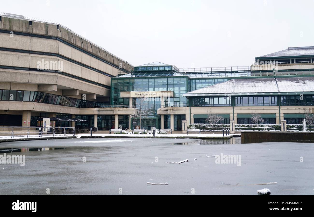 Previously unissued photo dated 12/12/2022 of the National Archives ...