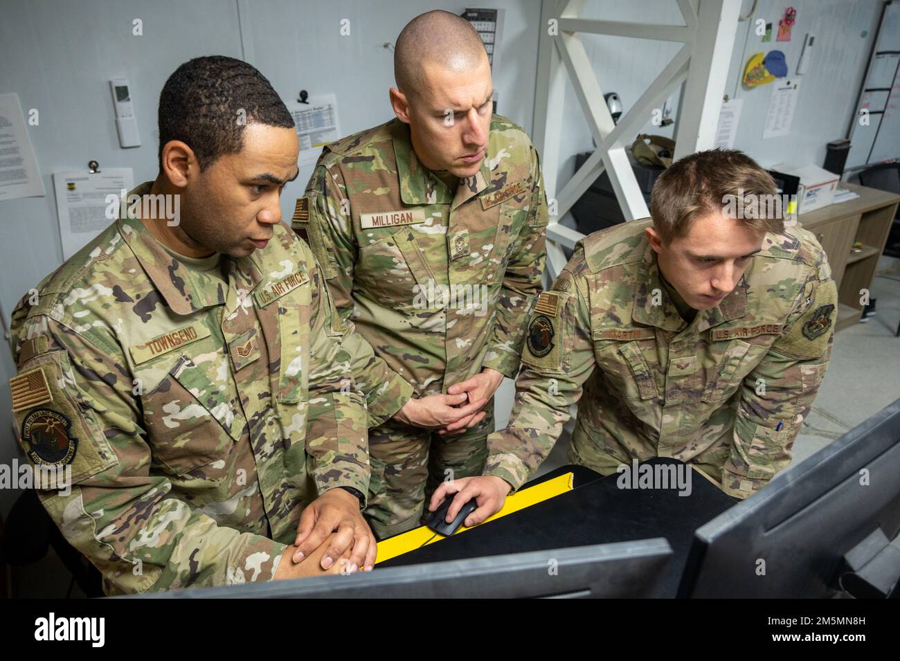 U.S. Air Force Chief Master Sgt. Sean M. Milligan, 332d Air ...