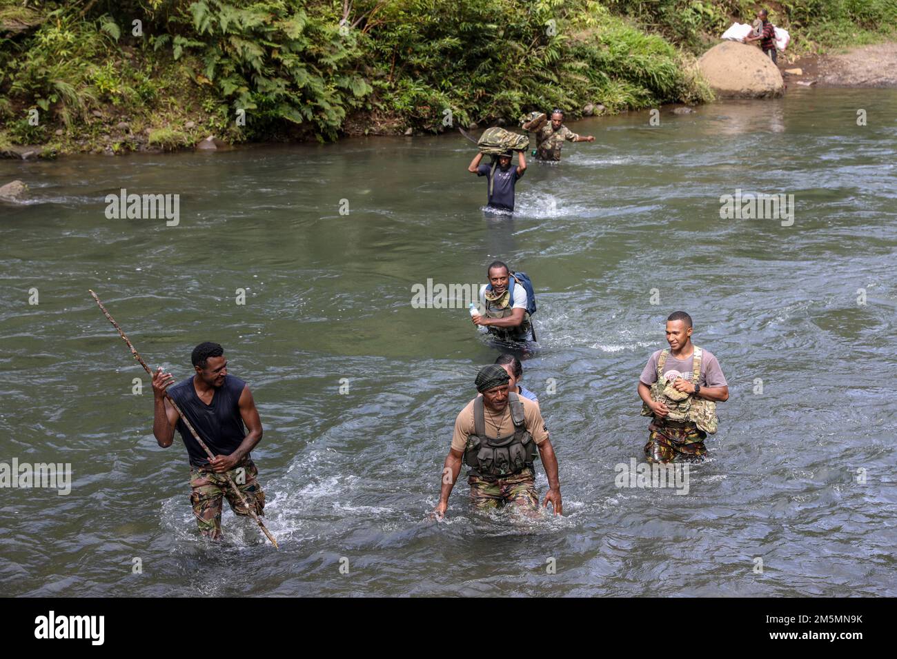U.S. Army Soldiers from the 130th Engineer Brigade, 8th Military Police ...