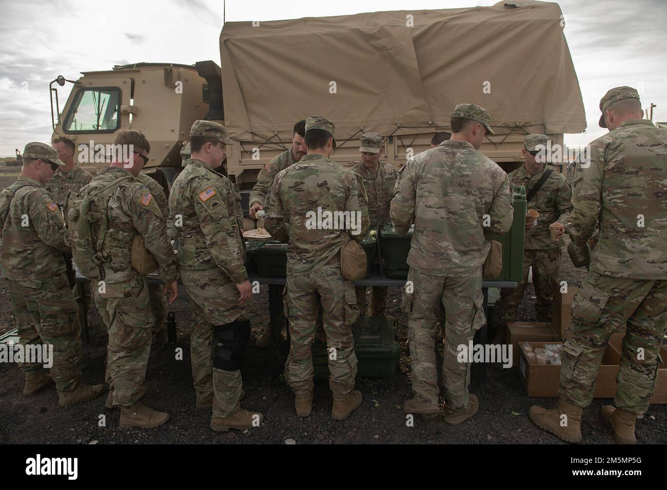 The Idaho Army National Guard soldiers of Charlie Company, 2-116th ...