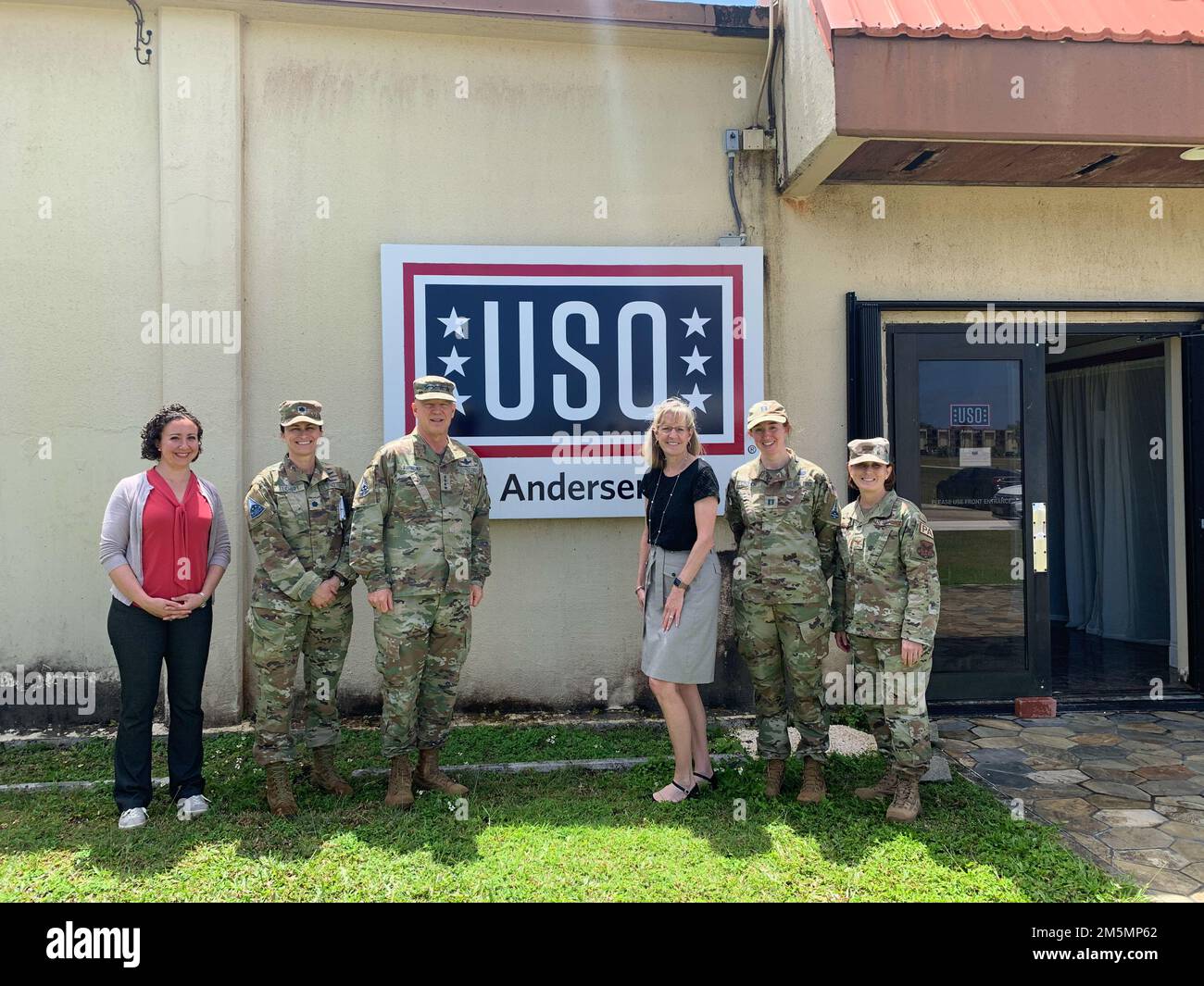 Chief of Space Operations Gen. John W. "Jay" Raymond and his spouse ...