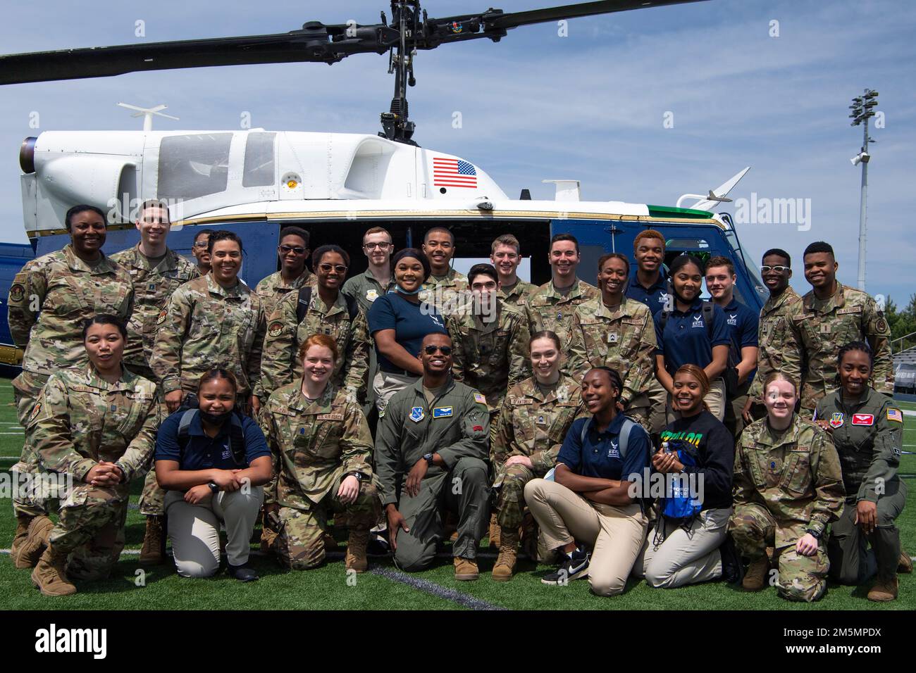 A UH-1 Huey helicopter pilot assigned to the 1st Helicopter Squadron (1 ...