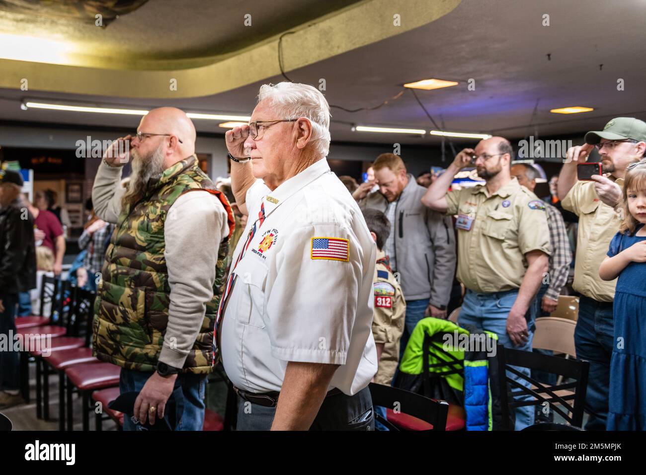 Governor Mark Gordon, Major General Greg Porter, Wyoming adjutant ...