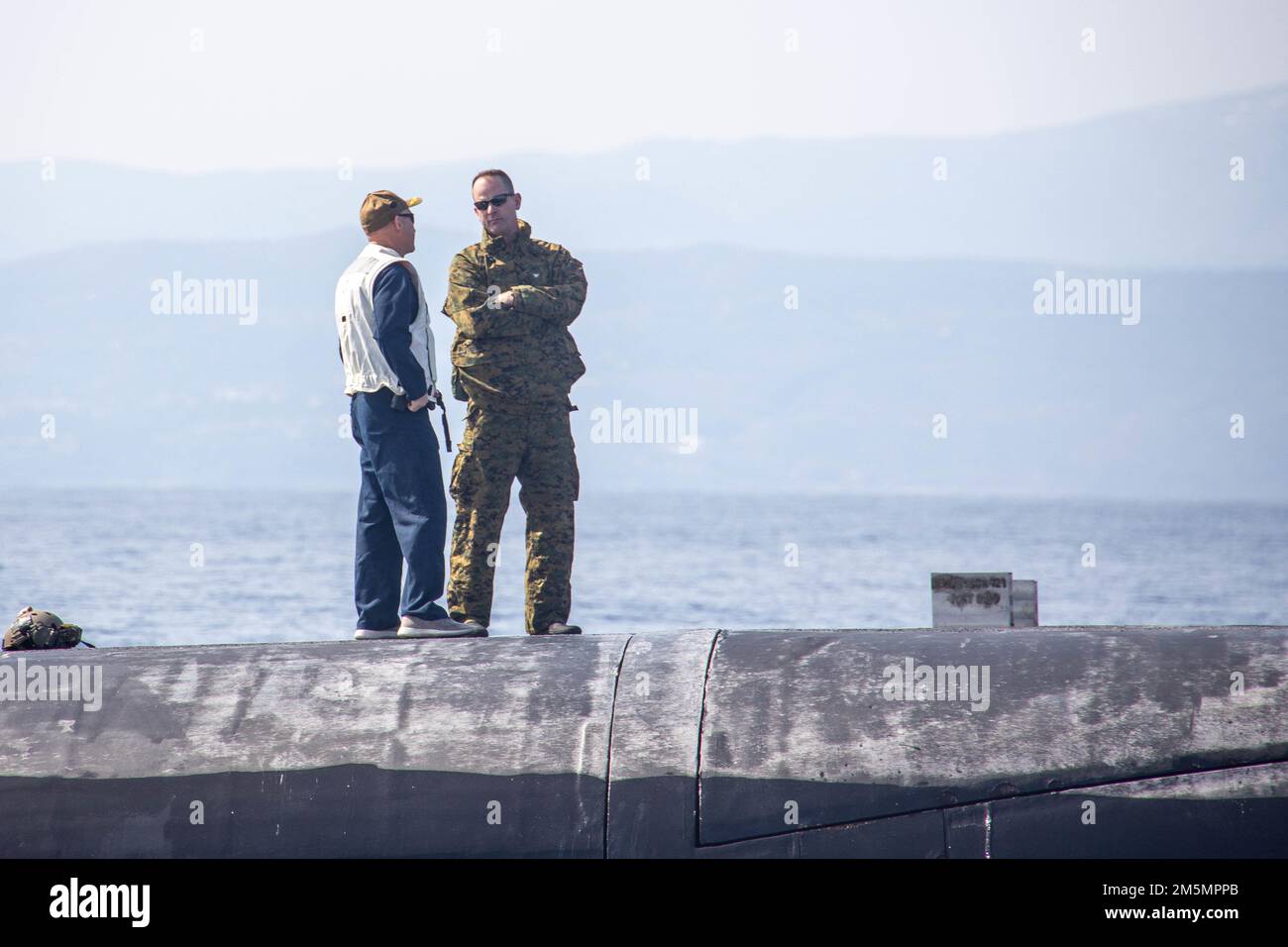 SOUDA BAY (March 27, 2022) – U.S. Marine Corps Col. Robert Hallett ...