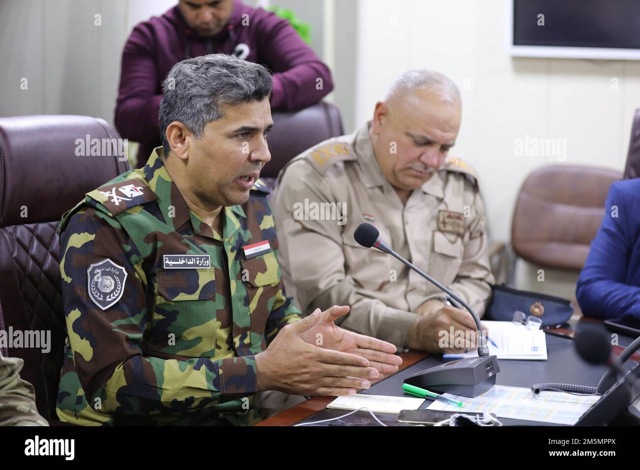Maj. Gen. Saad Maan, head of the Security Media Cell (SMC) and director ...