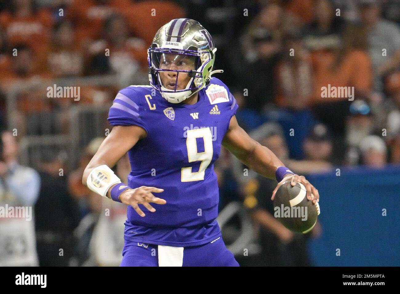 December 29, 2022: Washington Huskies quarterback Michael Penix Jr. (9 ...