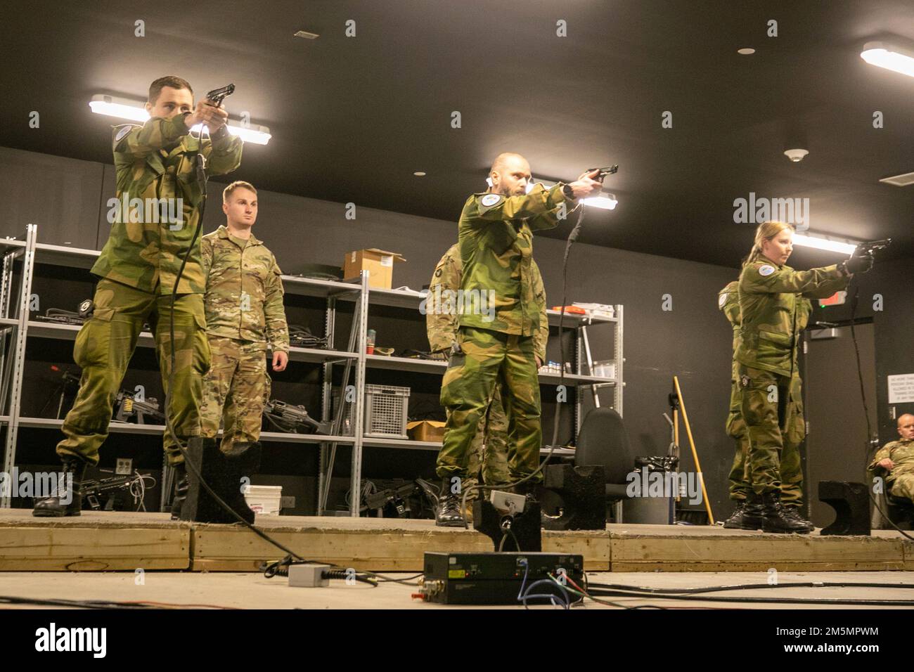 Norway's Heimevernet Rapid Reaction Force participating in the 49th ...