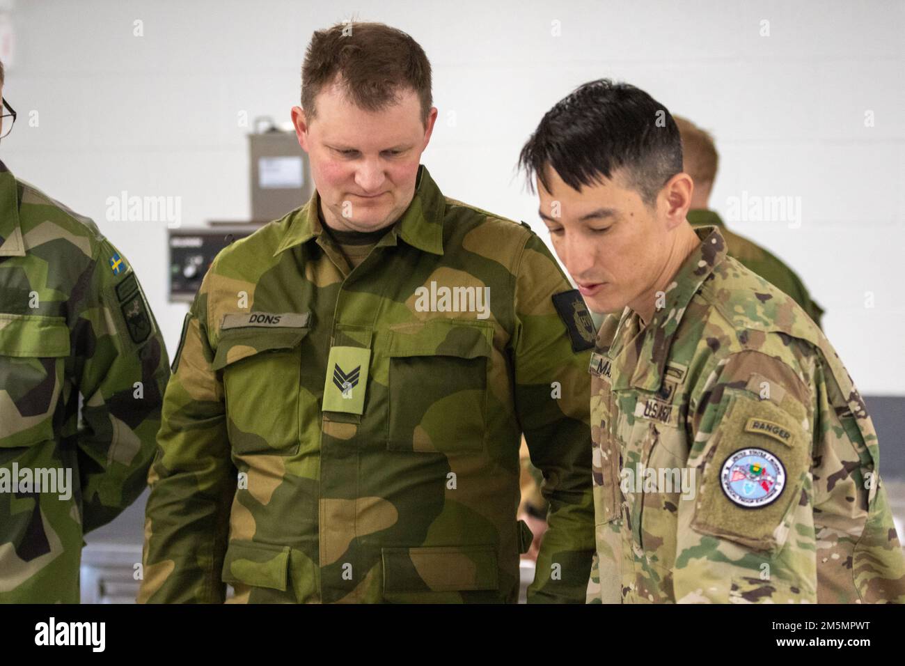 Service members from the Norwegian Heimvernet participated in ...