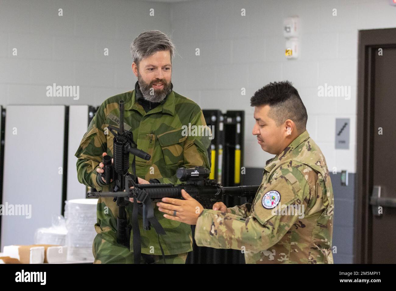 Service members from the Norwegian Heimvernet participated in ...