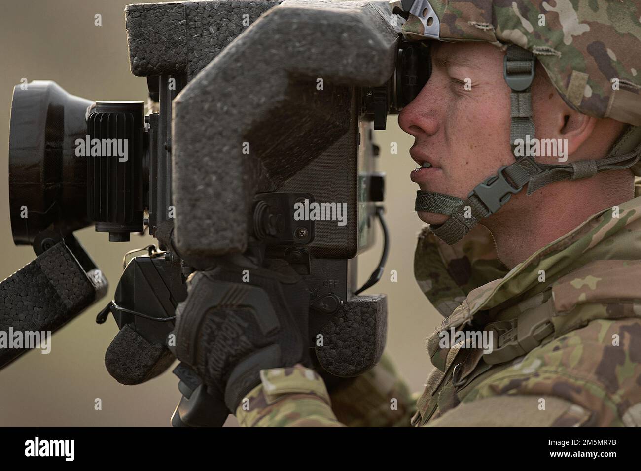 Prior to the arrival of Javelin Missiles, soldiers from Charlie Company ...