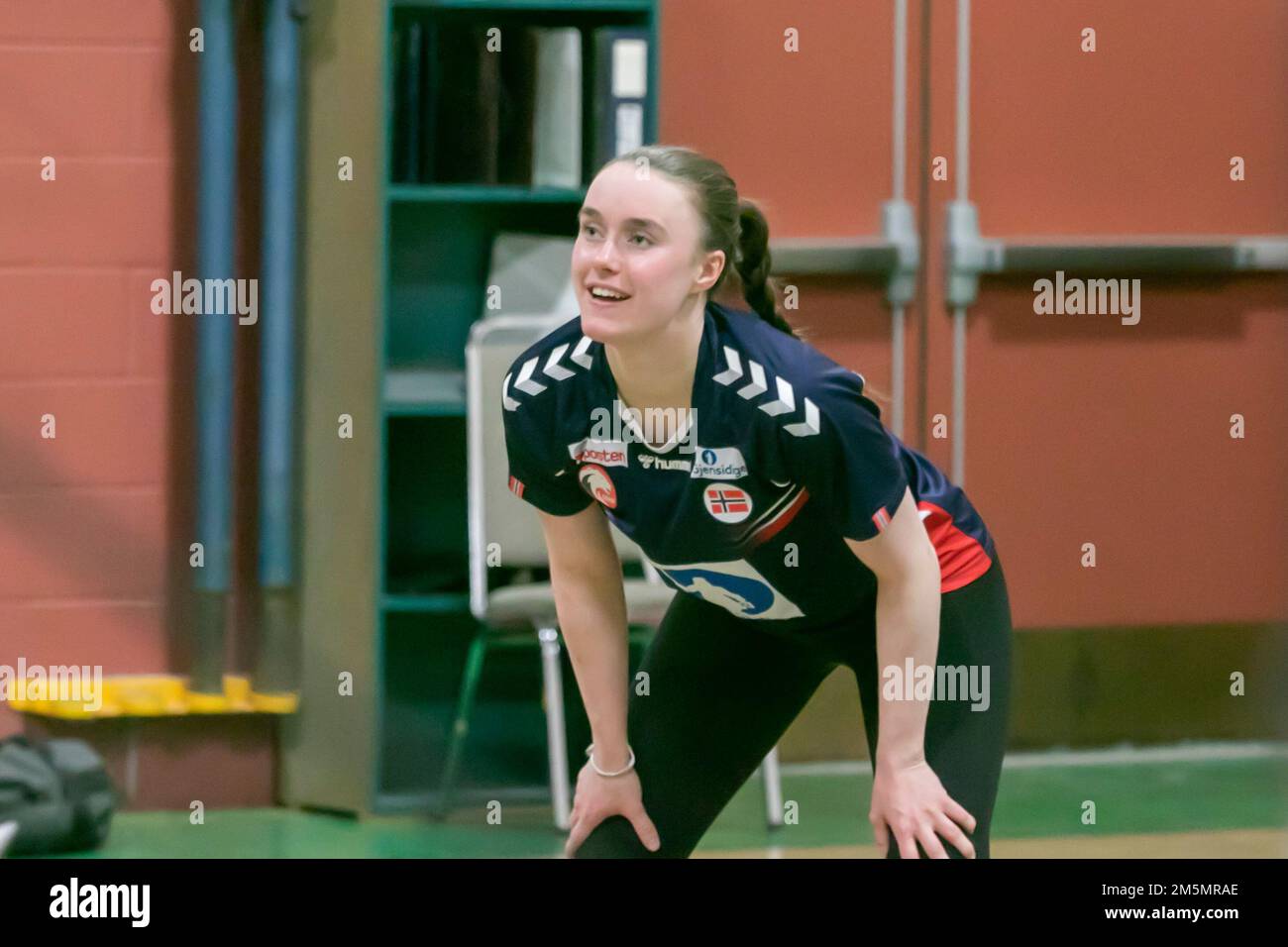 Norwegian Youth Soldiers of the Heimevernet, participating in the ...