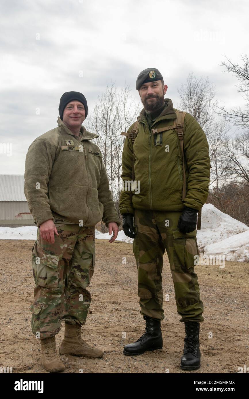 Norwegian Soldiers of the Heimevernet, participating in the Norwegian ...