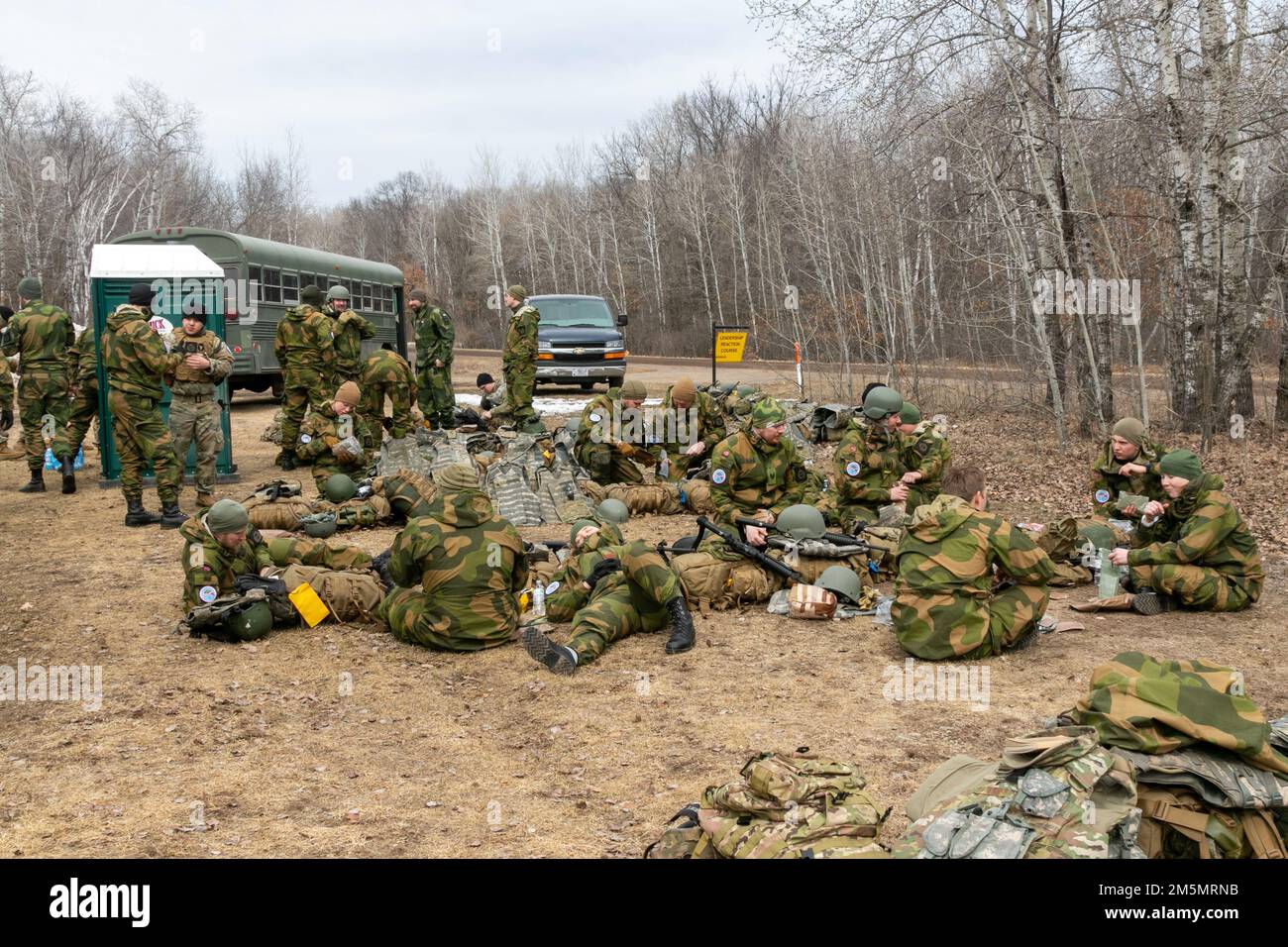 Norwegian Soldiers of the Heimevernet, participating in the Norwegian ...