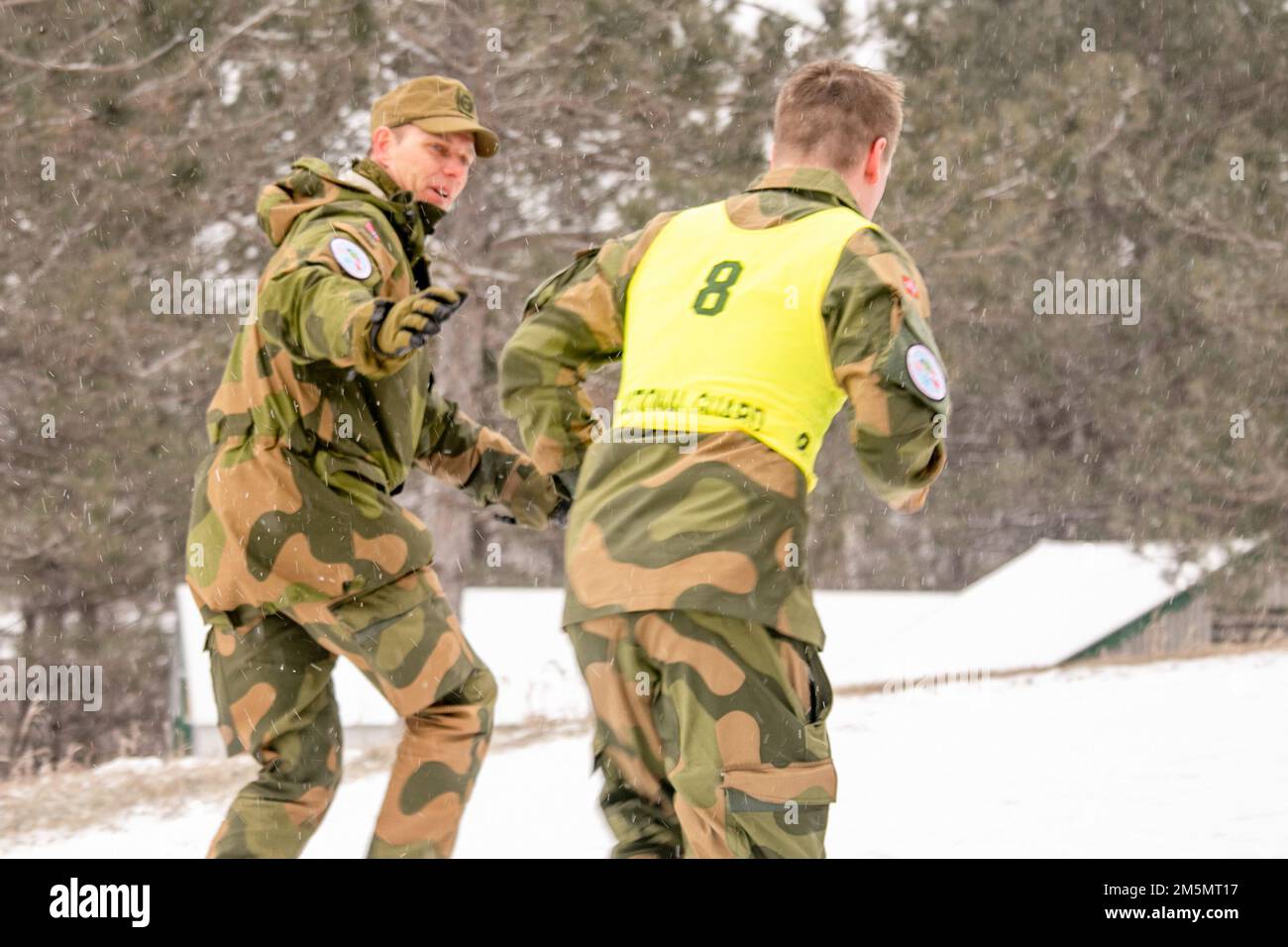 Norwegian Youth Soldiers, participating in the Norwegian Exchange at ...