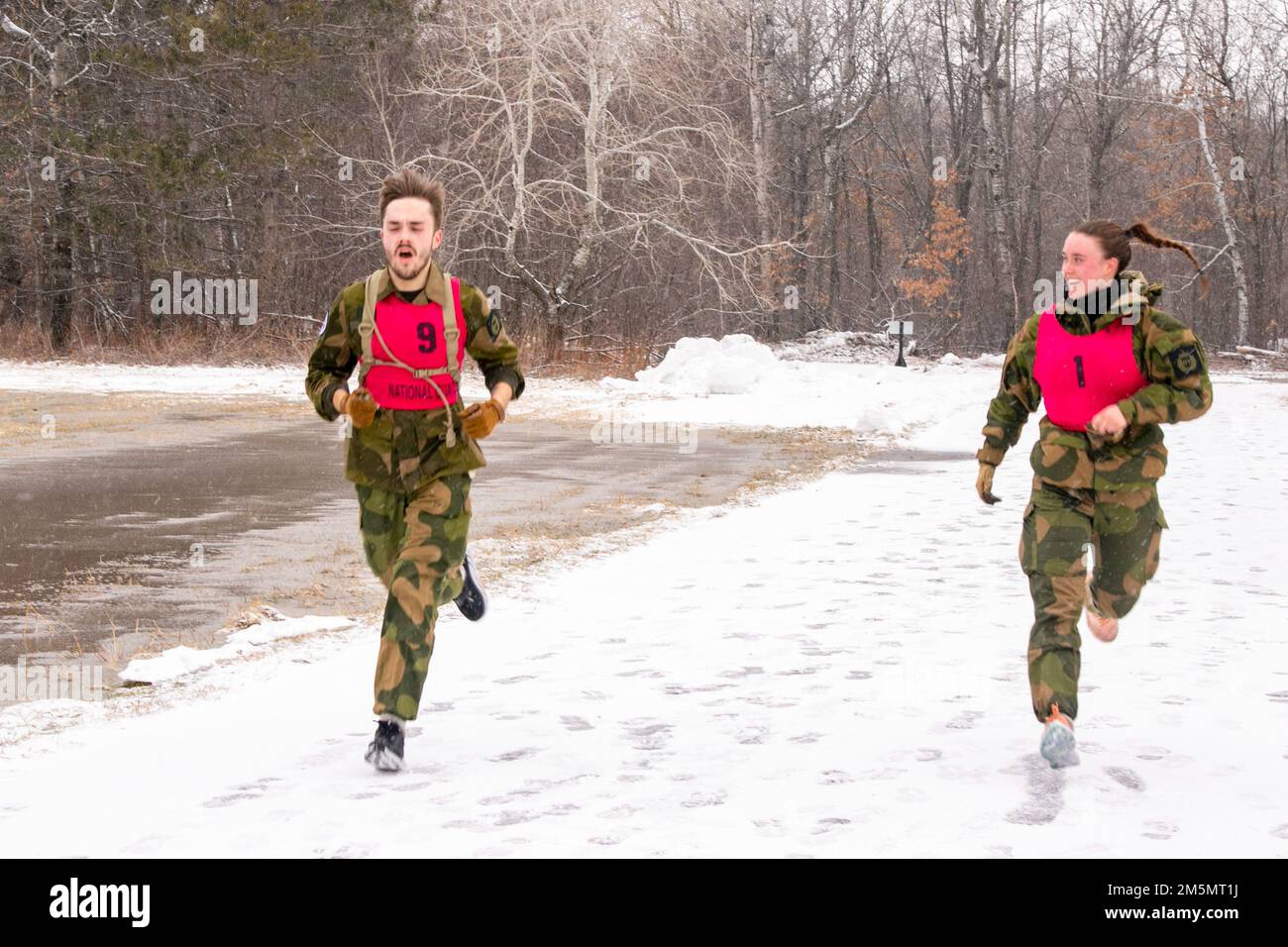 Norwegian Youth Soldiers, participating in the Norwegian Exchange at ...