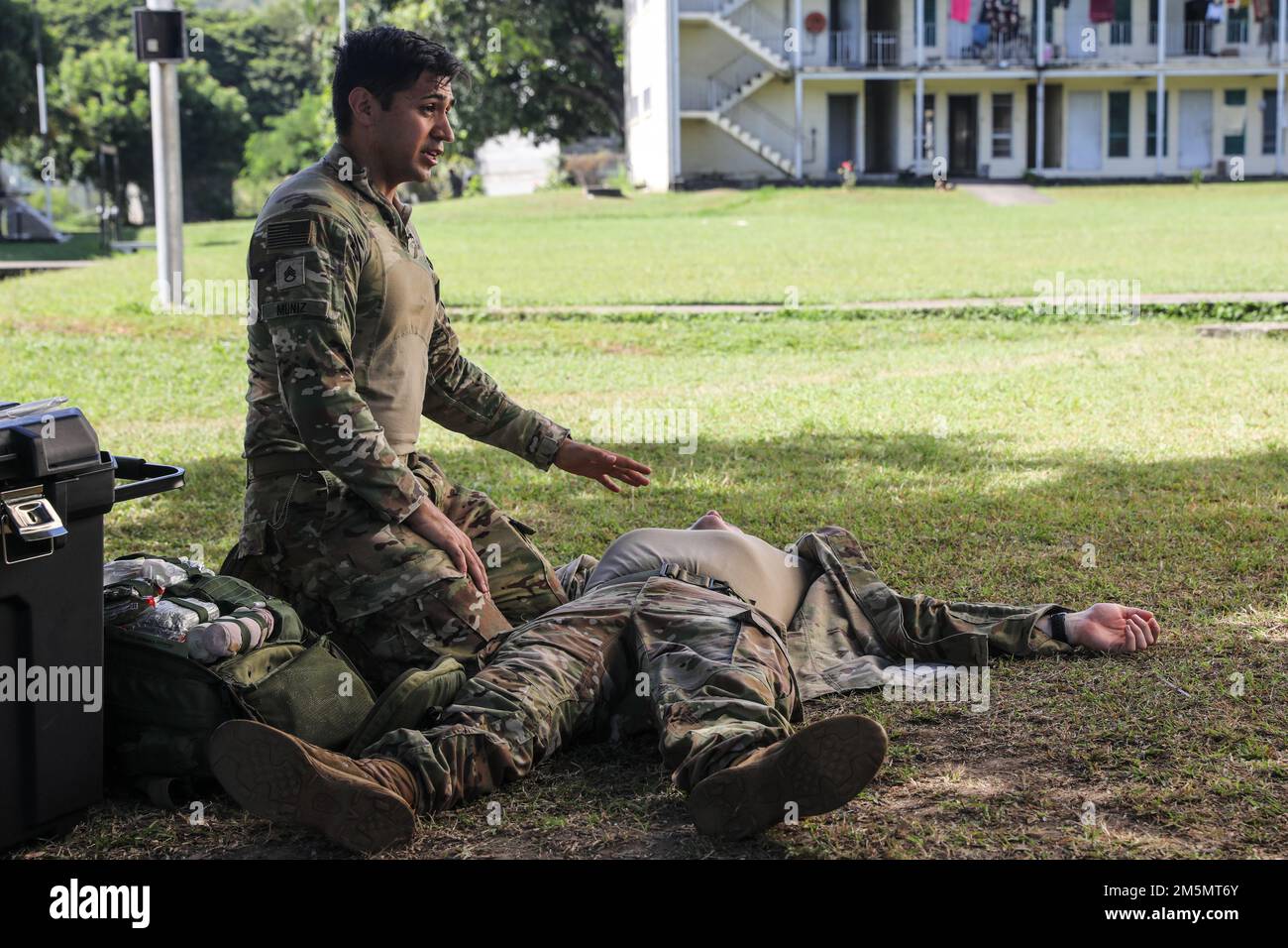 U.S. Army Soldiers from the 130th Engineer Brigade and 8th Military ...