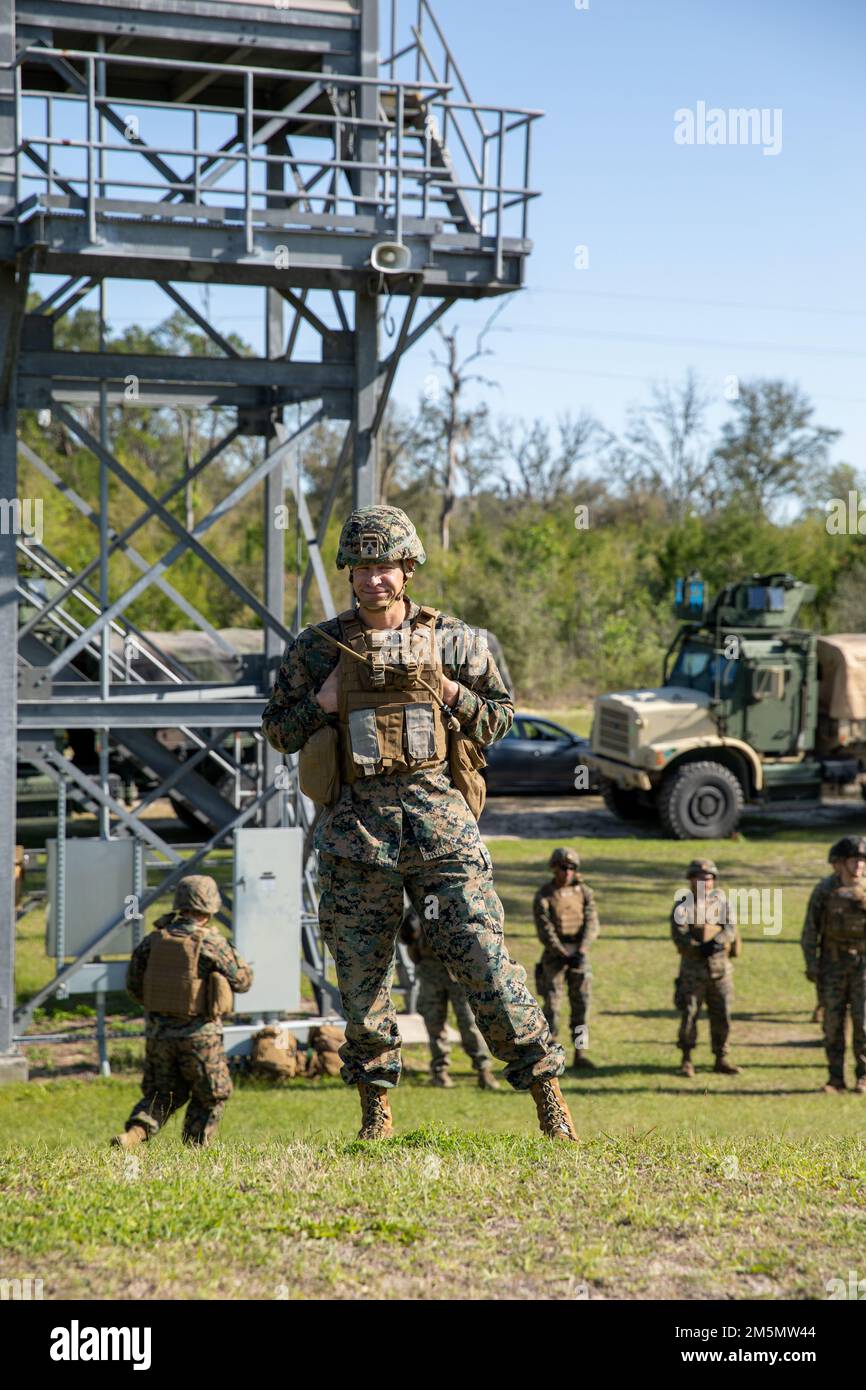 U.S. Marine Corps Sgt. Maj. Jonathan E. Novak, sergeant major of Combat ...