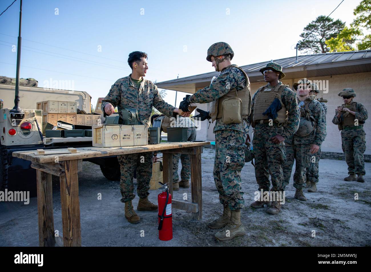 U.S. Marines with Combat Logistics Regiment 37, 3rd Marine Logistics ...