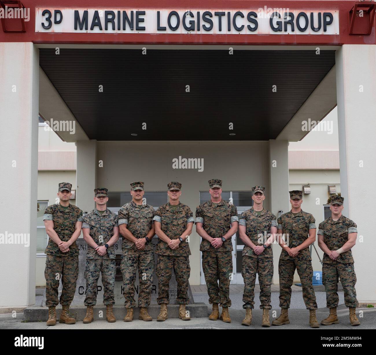 U.S. Marines with 3rd Marine Logistics Group meet with Brig. Gen. Brian ...